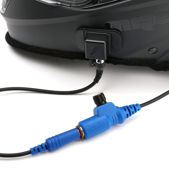 Headset and Helmet Kit Extension Cable with Volume Control – Rugged Radios