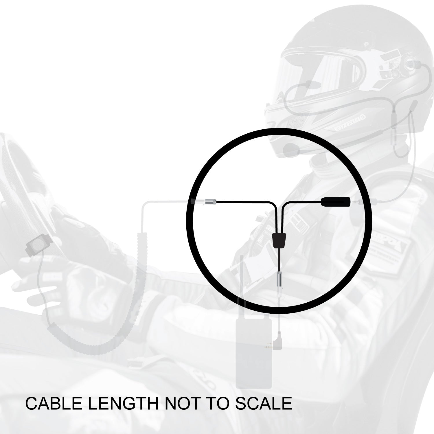 IMSA 4-Conductor 4C Circle Track Road Race Car Harness – Rugged Radios
