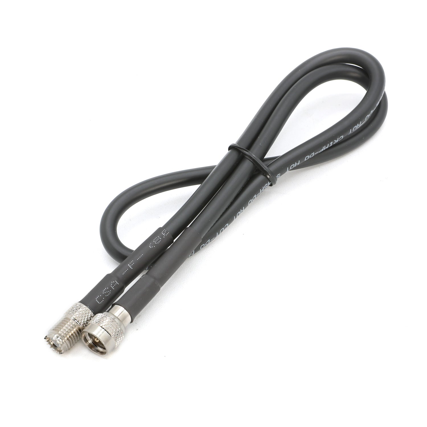 2 Ft Antenna Cable Extension for Mini 3/8 NMO Coax Cable – Rugged Radios
