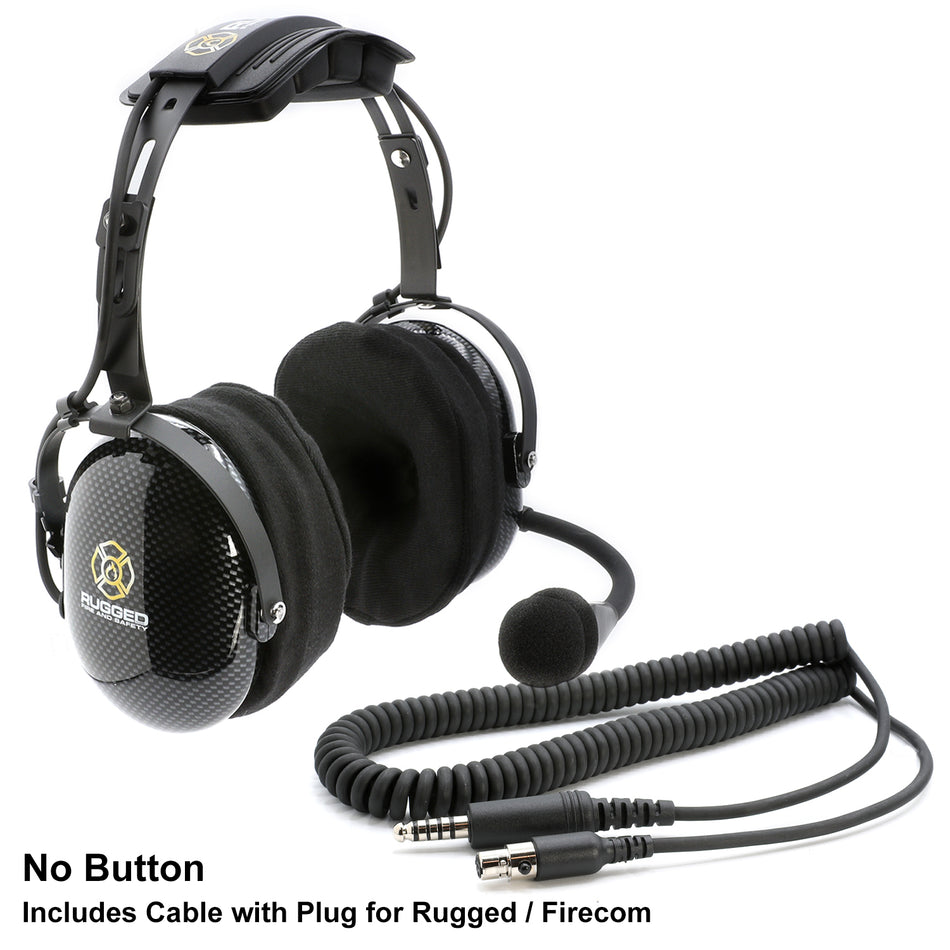 FHS Over-The-Head Fire Safety Industrial Headset – Rugged Radios