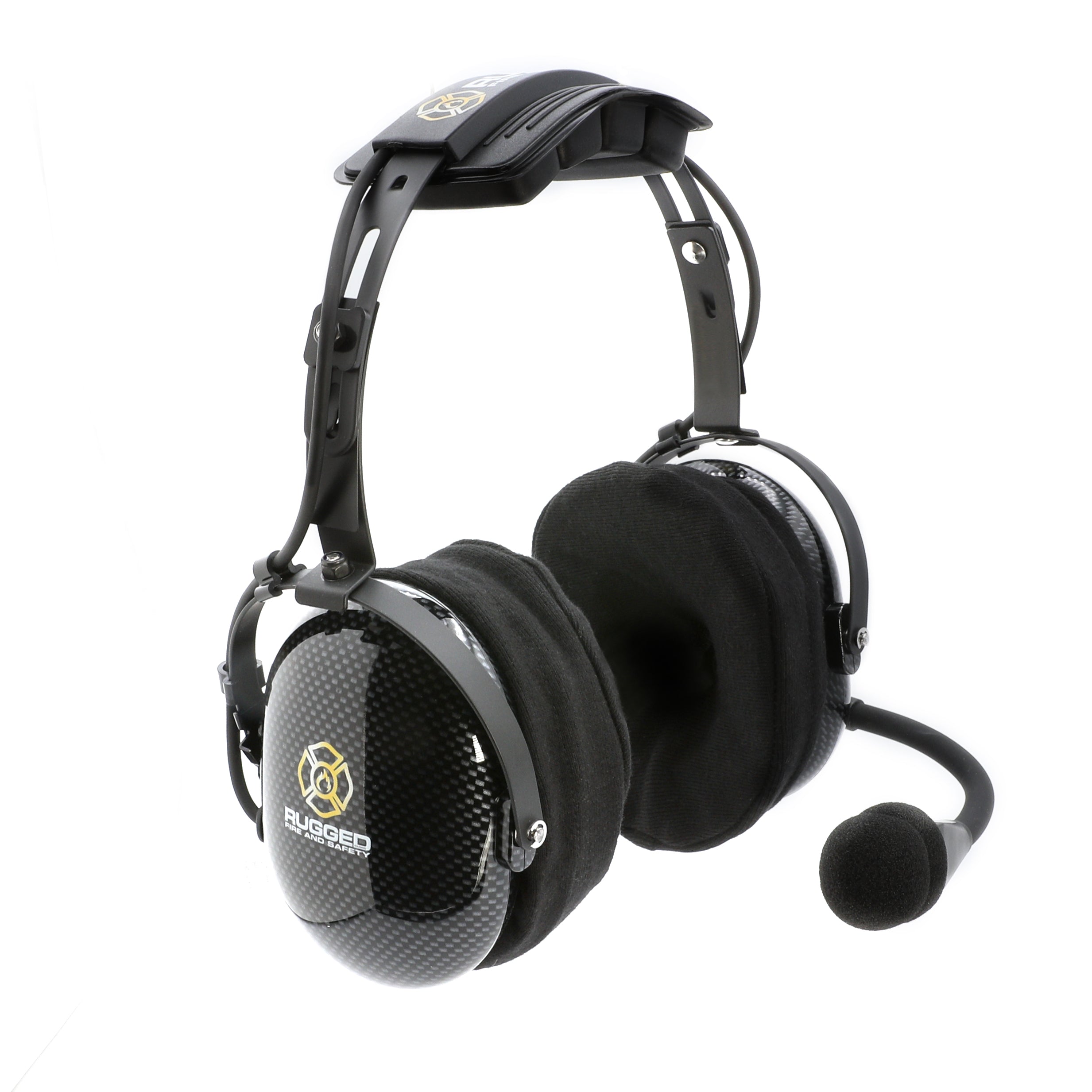 FHS Over-The-Head Fire Safety Industrial Headset – Rugged Radios