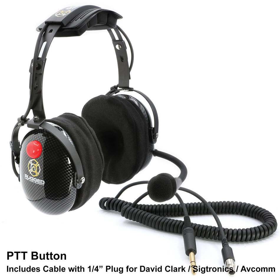 FHS Over-The-Head Fire Safety Industrial Headset – Rugged Radios