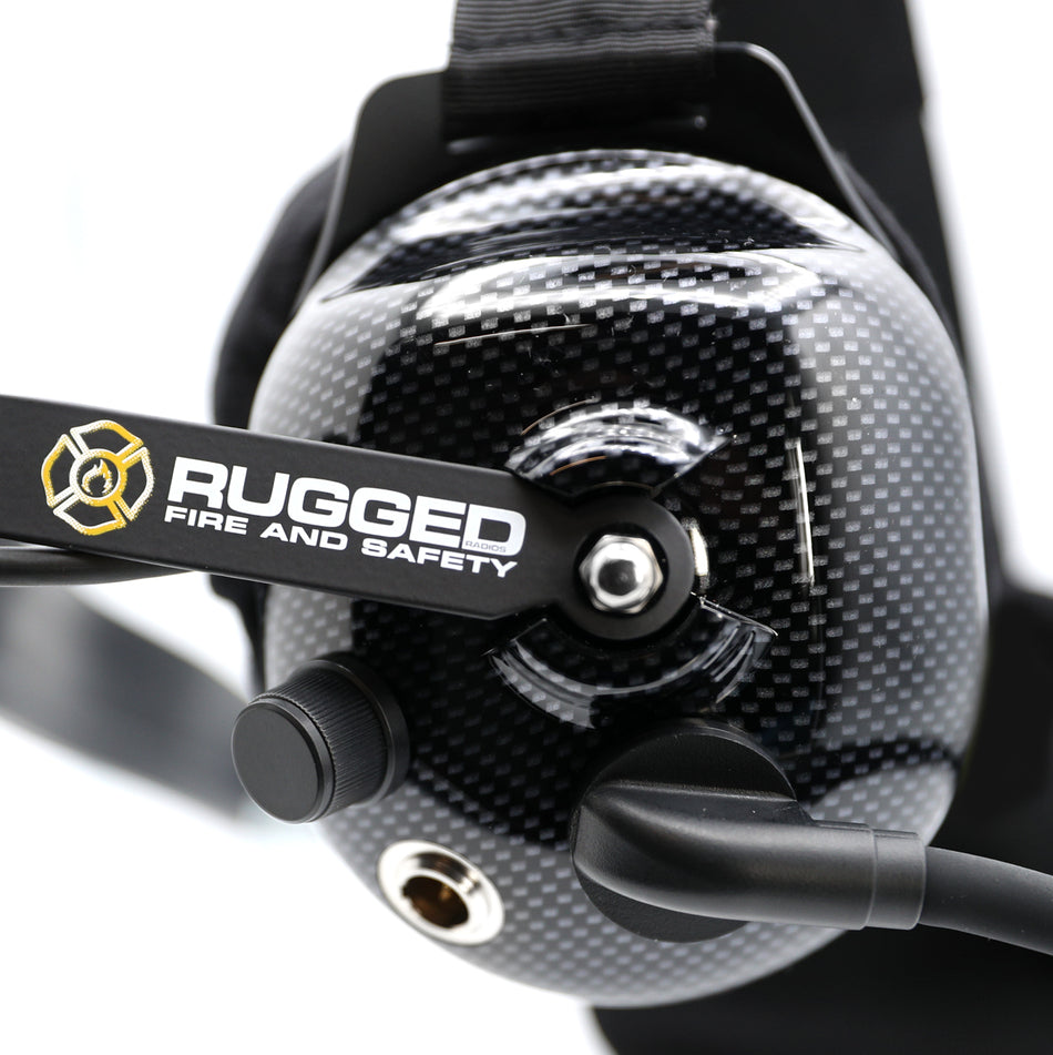 FHS Behind-The-Head Fire Safety Industrial Headset – Rugged Radios