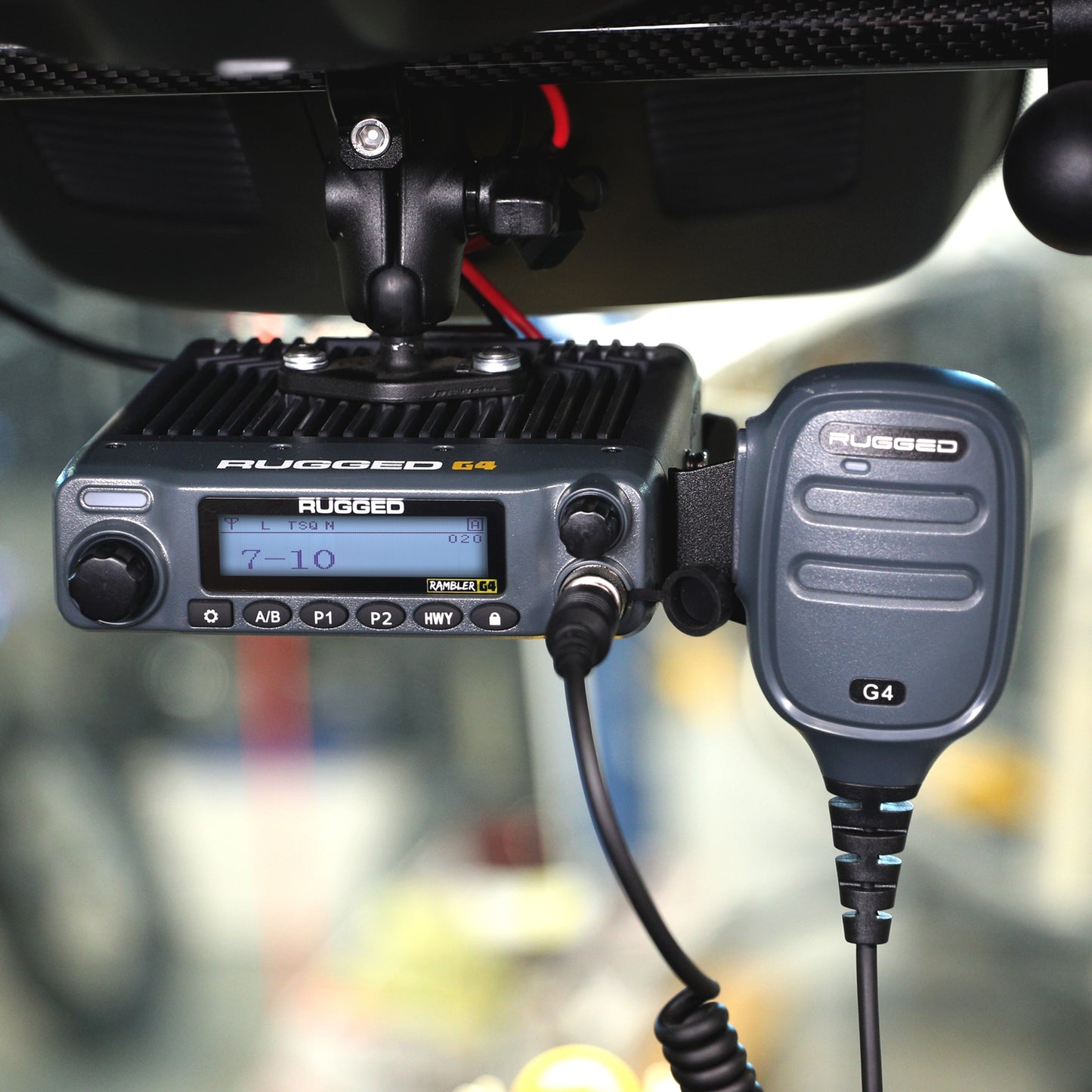 Mobile Radio Hand Mic Mount – Rugged Radios