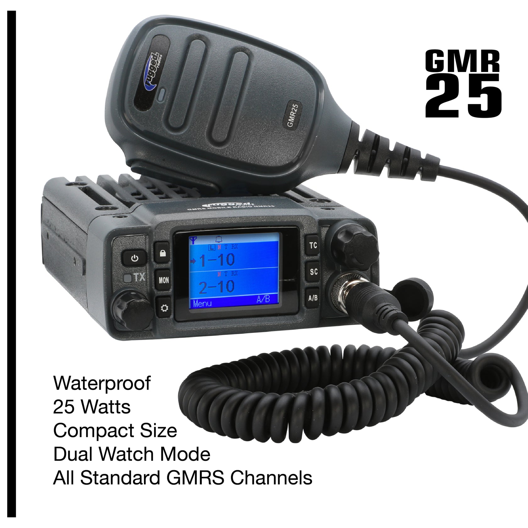 Ford Bronco Two-Way GMRS Mobile Radio Kit – Rugged Radios
