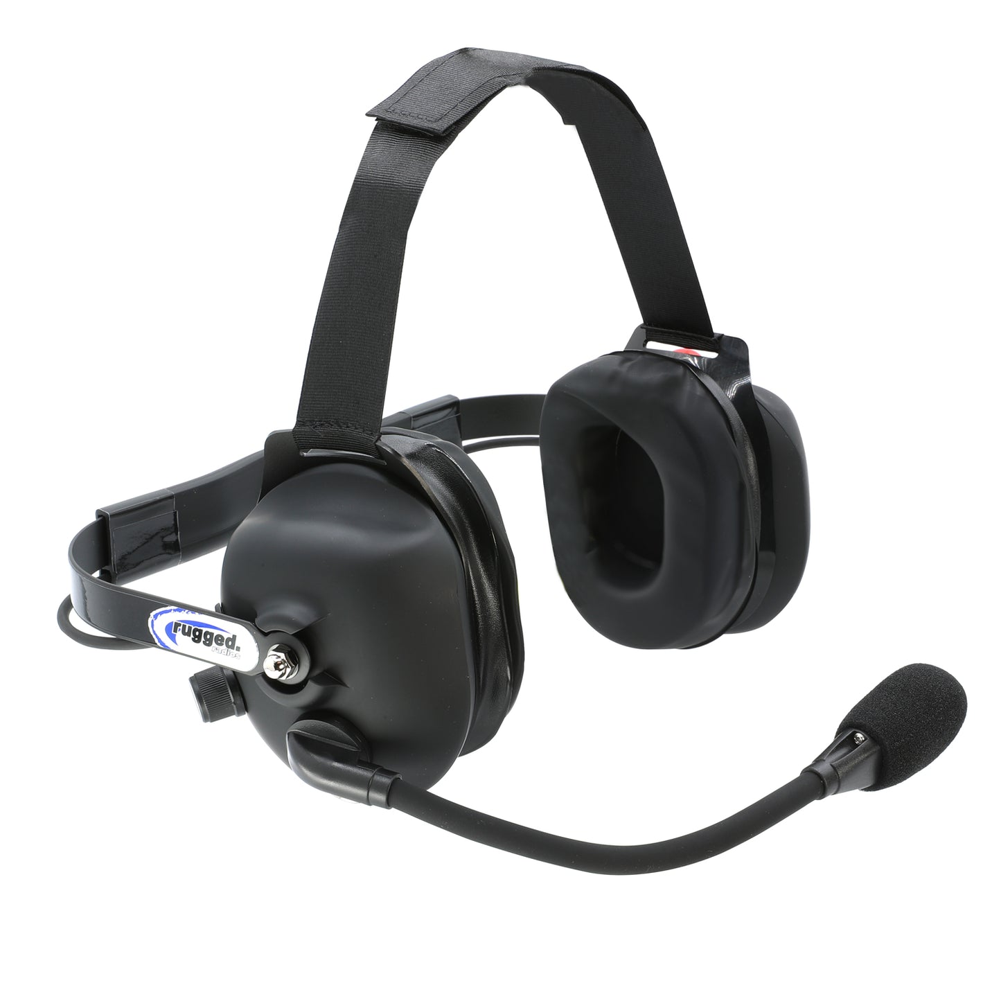 H43 Rubberized Behind the Head (BTH) 2-Way Radio Headset – Rugged Radios