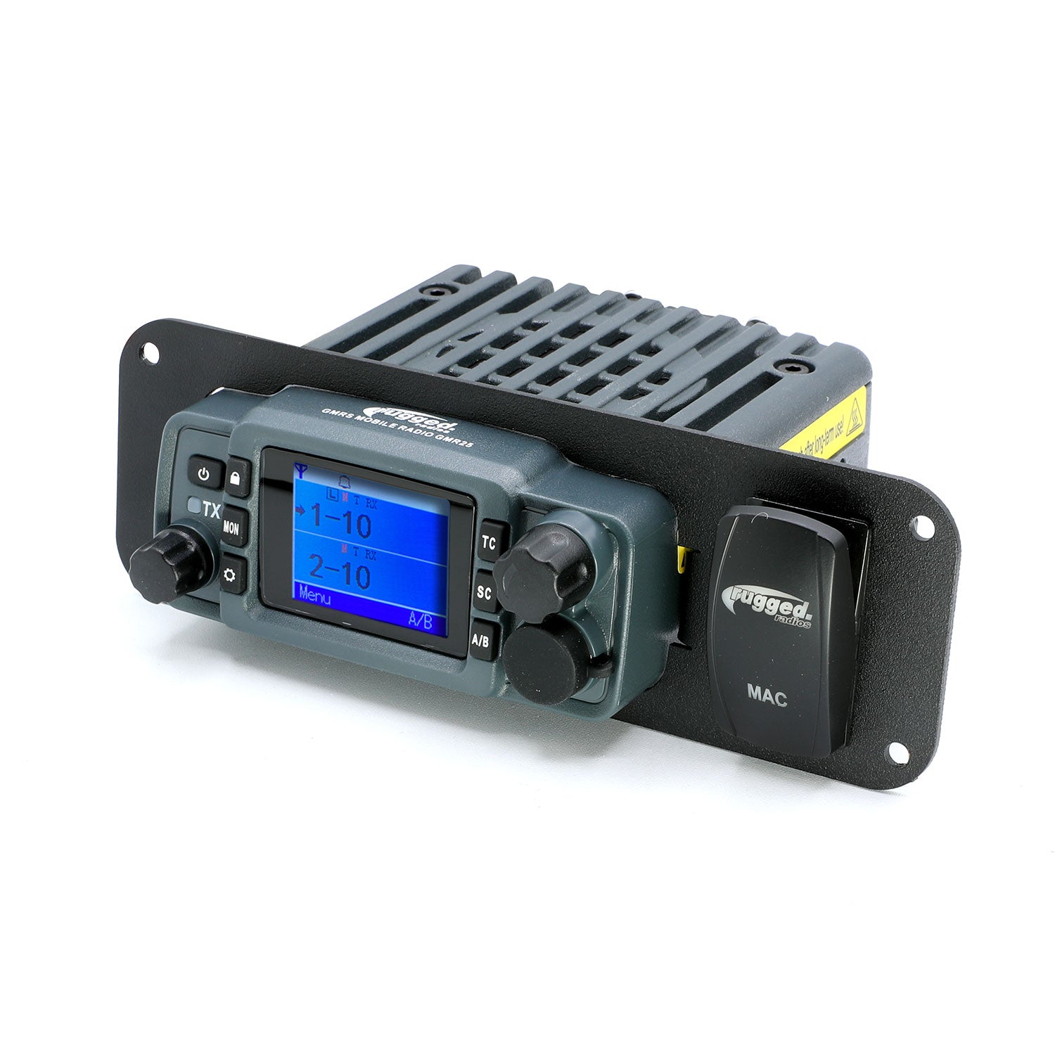 In-Dash Mount for GMR25 / ABM25 Mobile Radios with Switch Hole – Rugged ...