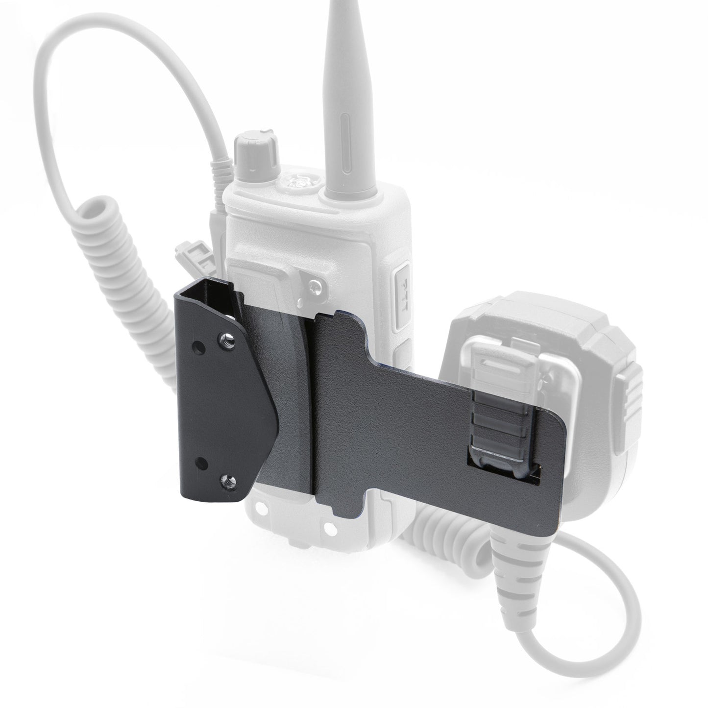 Radio and Speaker Mic Mount for Handheld Radios – Rugged Radios