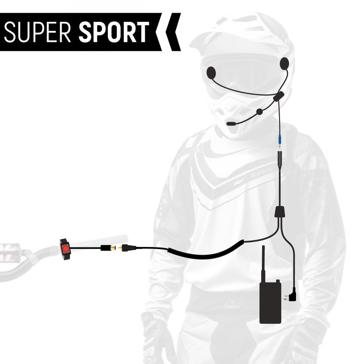 Motorcycle Two Way Radio Helmet Communication Kits – Rugged Radios