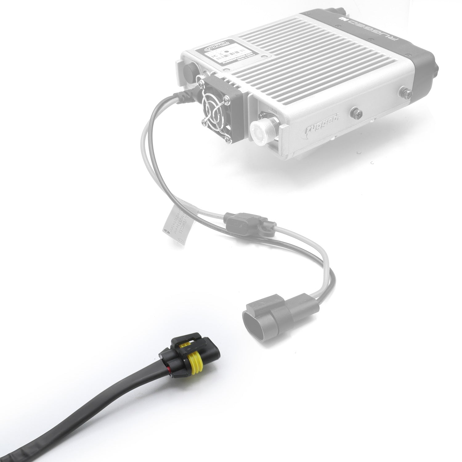 Mobile Radio Waterproof Power Cable Extension – Rugged Radios