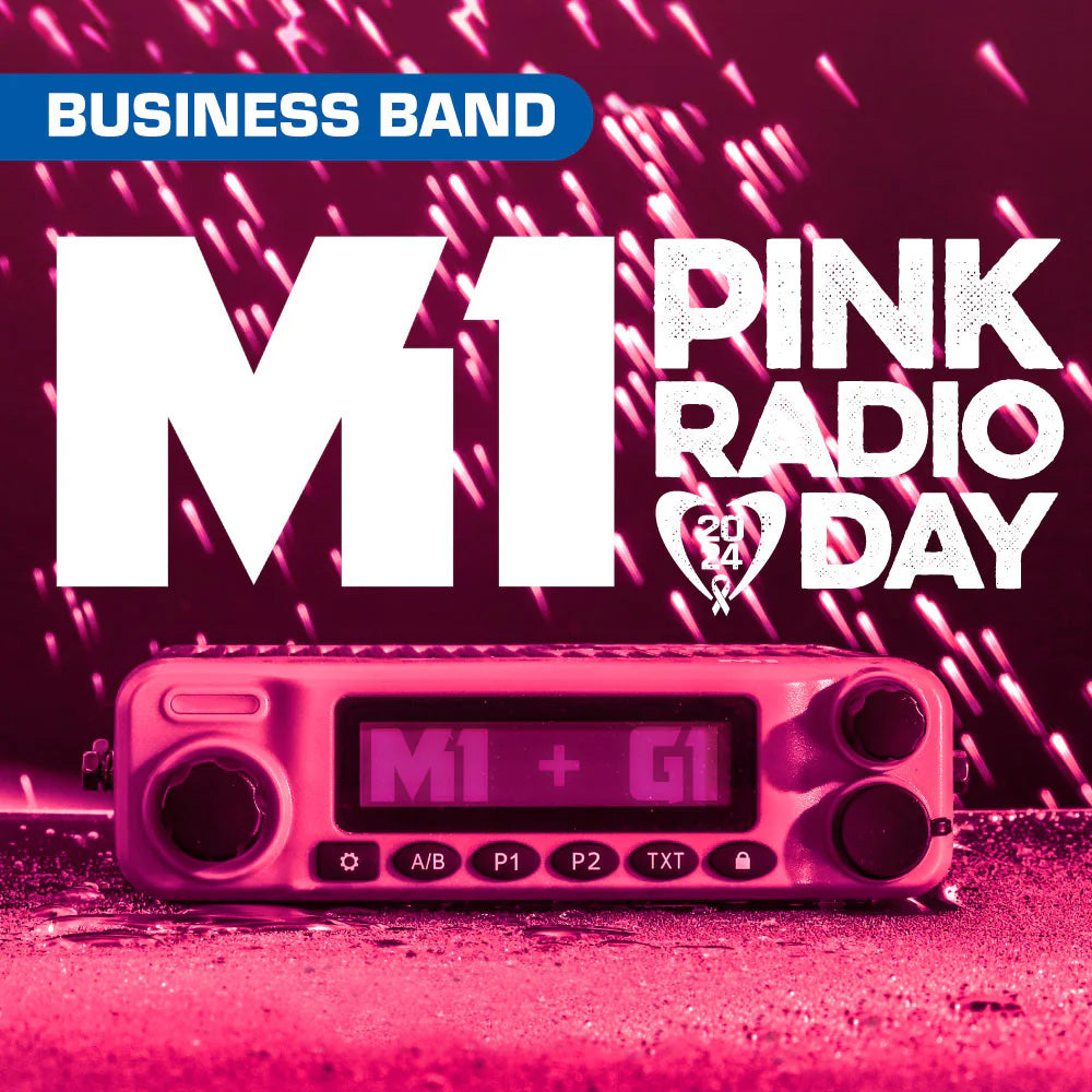 Radio Kit • Pink Rugged M1 RACE SERIES Waterproof Mobile Radio with An ...