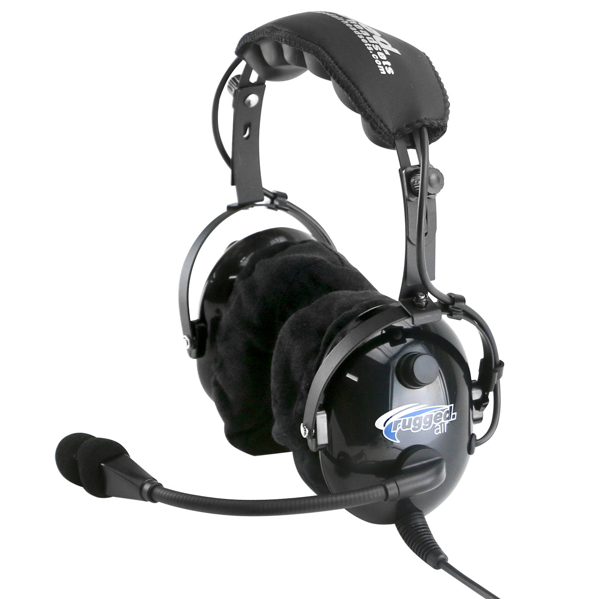 Rugged Air RA900 General Aviation Instructor Pilot Headset with PTT ...