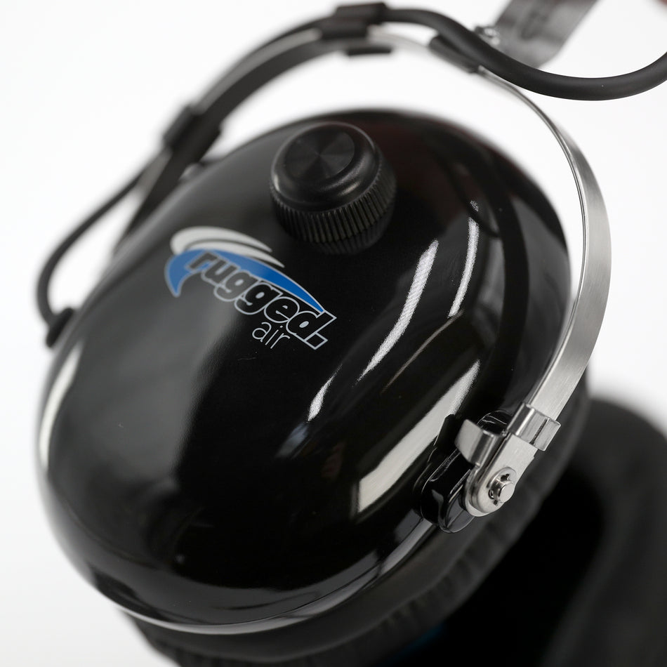 Rugged Air RA950 ANR Stereo General Aviation Pilot Headset – Rugged Radios