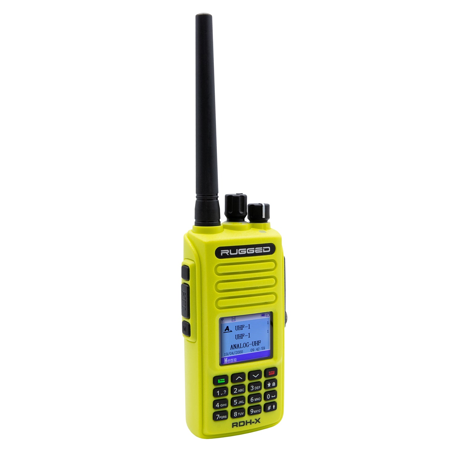 WATERPROOF - Rugged RDH-X - Business Band Two Way Handheld Radio - Dig ...