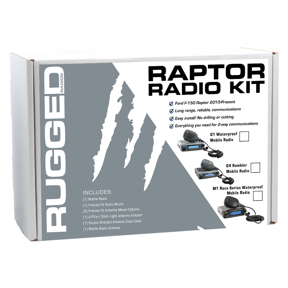 Ford Raptor Two-Way Mobile Radio Kit – Rugged Radios