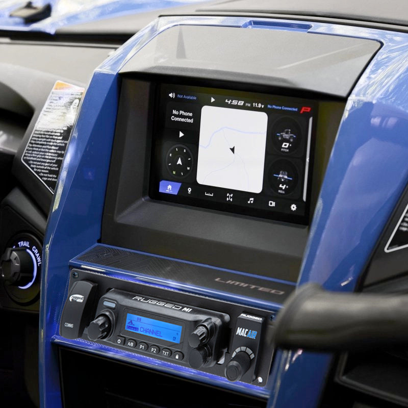 Yamaha Wolverine RMAX Complete Communication Kit with Rocker Switch Bl ...