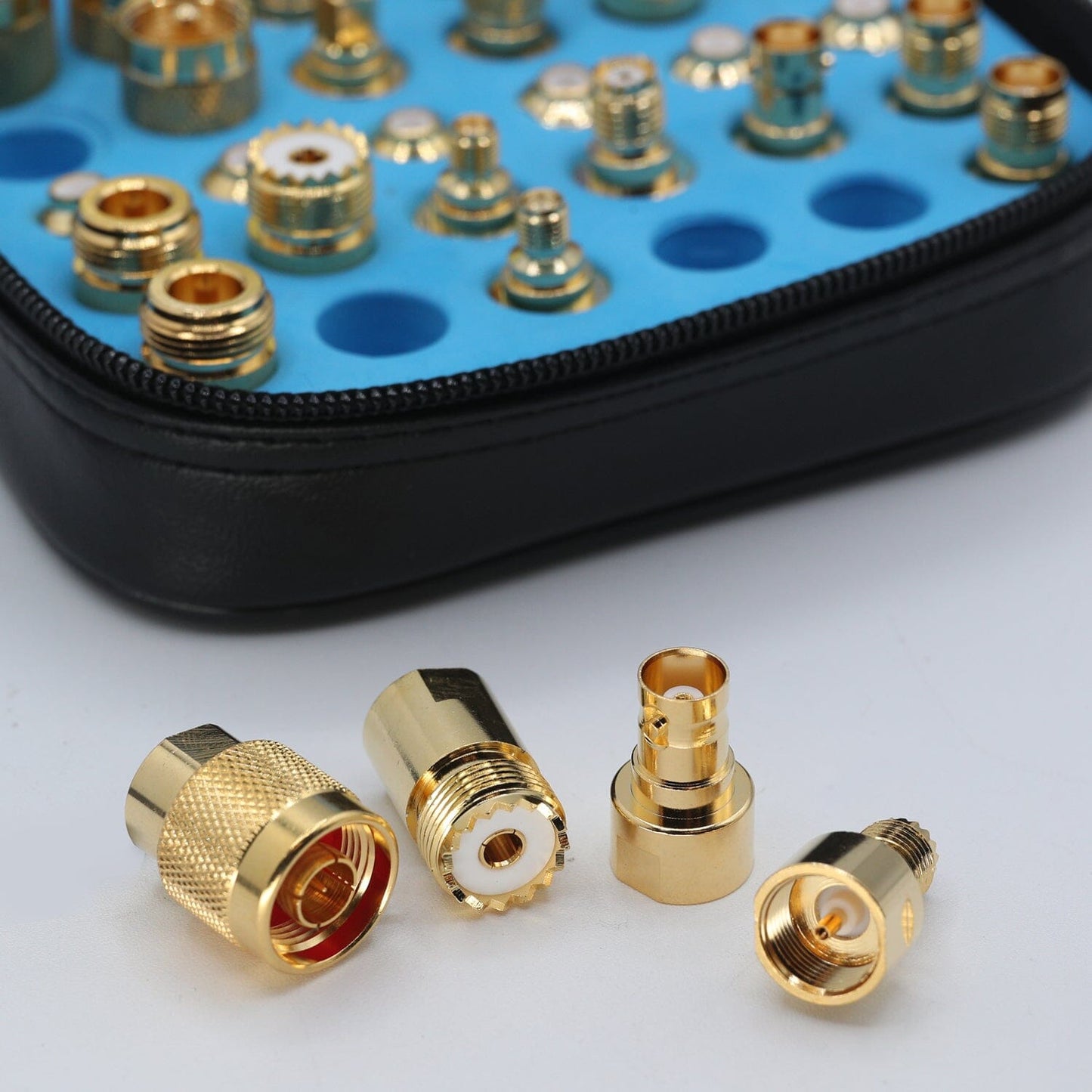 Gold Plated BNC and NMO Antenna Connector Kit – Rugged Radios