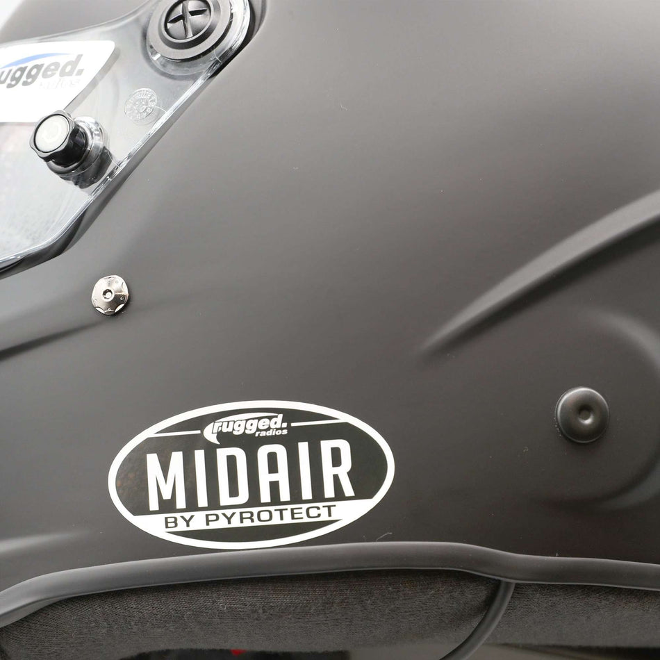 Pyrotect MIDAIR RACE Helmet Wired OFFROAD – Rugged Radios