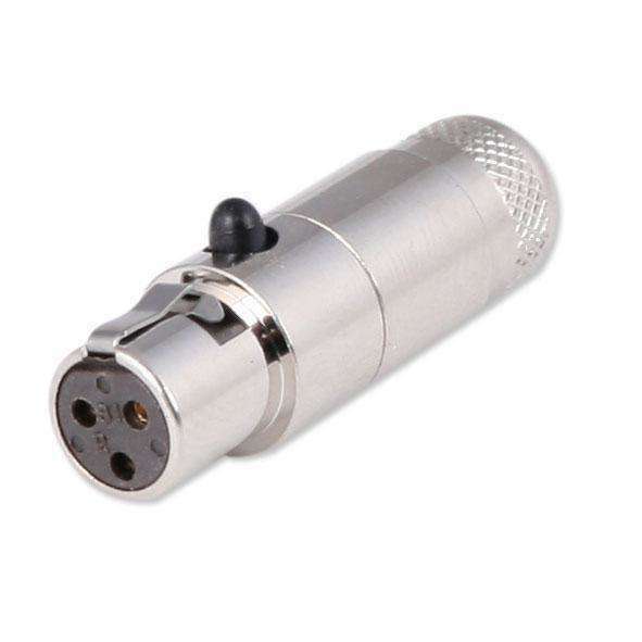 3-Pin Female Mini XLR Connector TA3FL – Rugged Radios