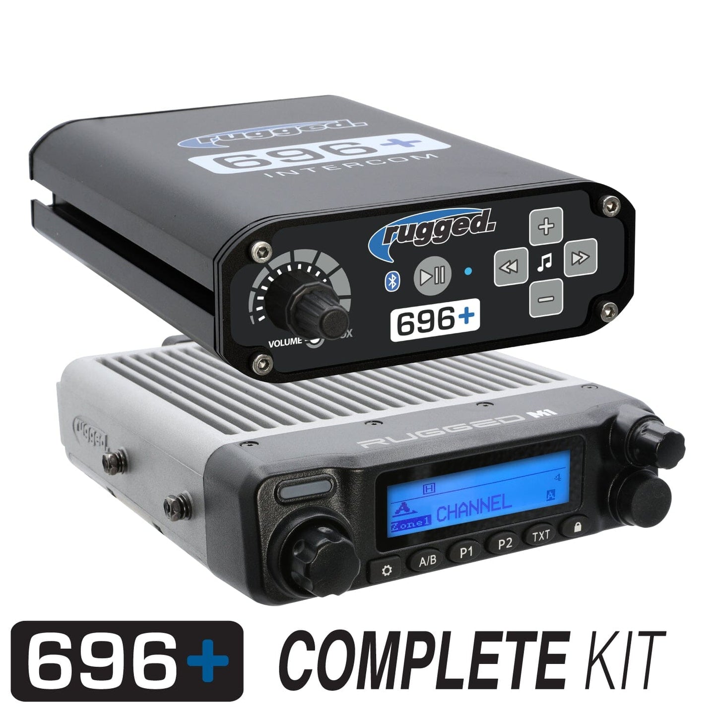 696 PLUS Complete Master Communication Kit with Intercom and 2-Way Rad ...