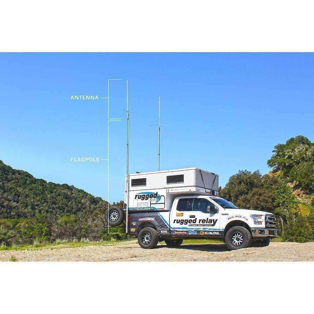 Base Camp - Digital M1 Mobile Radio with Fiberglass Antenna Kit ...