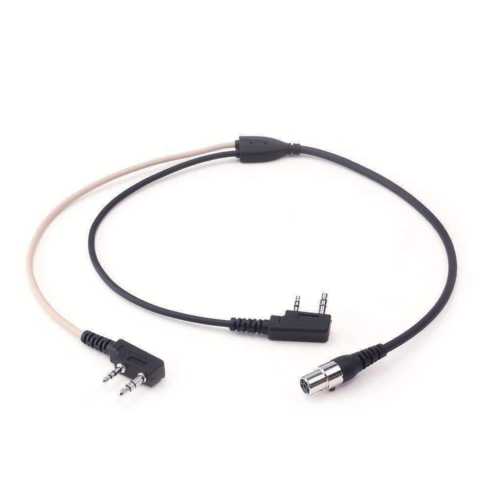 DUAL RADIO Splitter - Connect 2 Radios with 1 Listen Only and 1 Transm ...