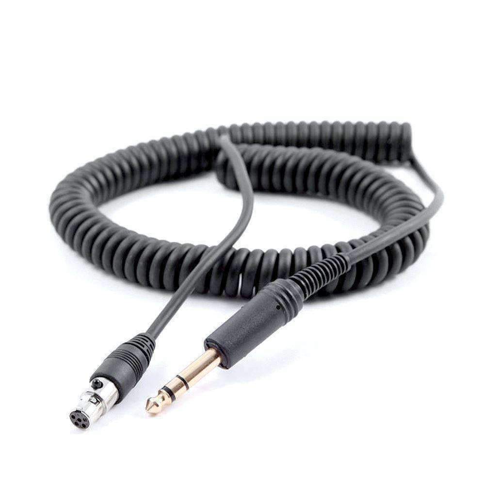 Fire Truck Intercom Headset Coil Cord for 1/4" Style Jacks – Rugged Radios