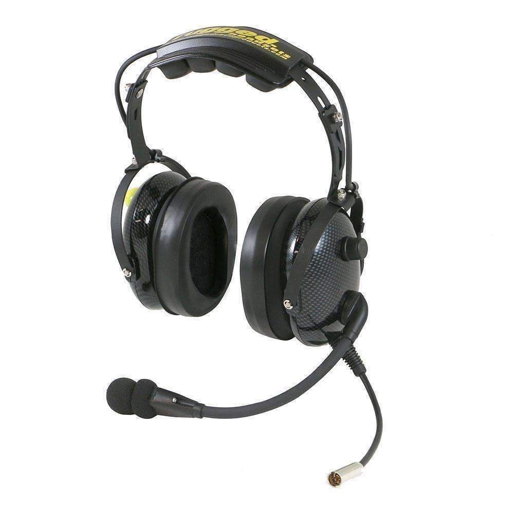 HS10 Fire Safety Over the Head OTH Headset with Mic On Off Switch ...