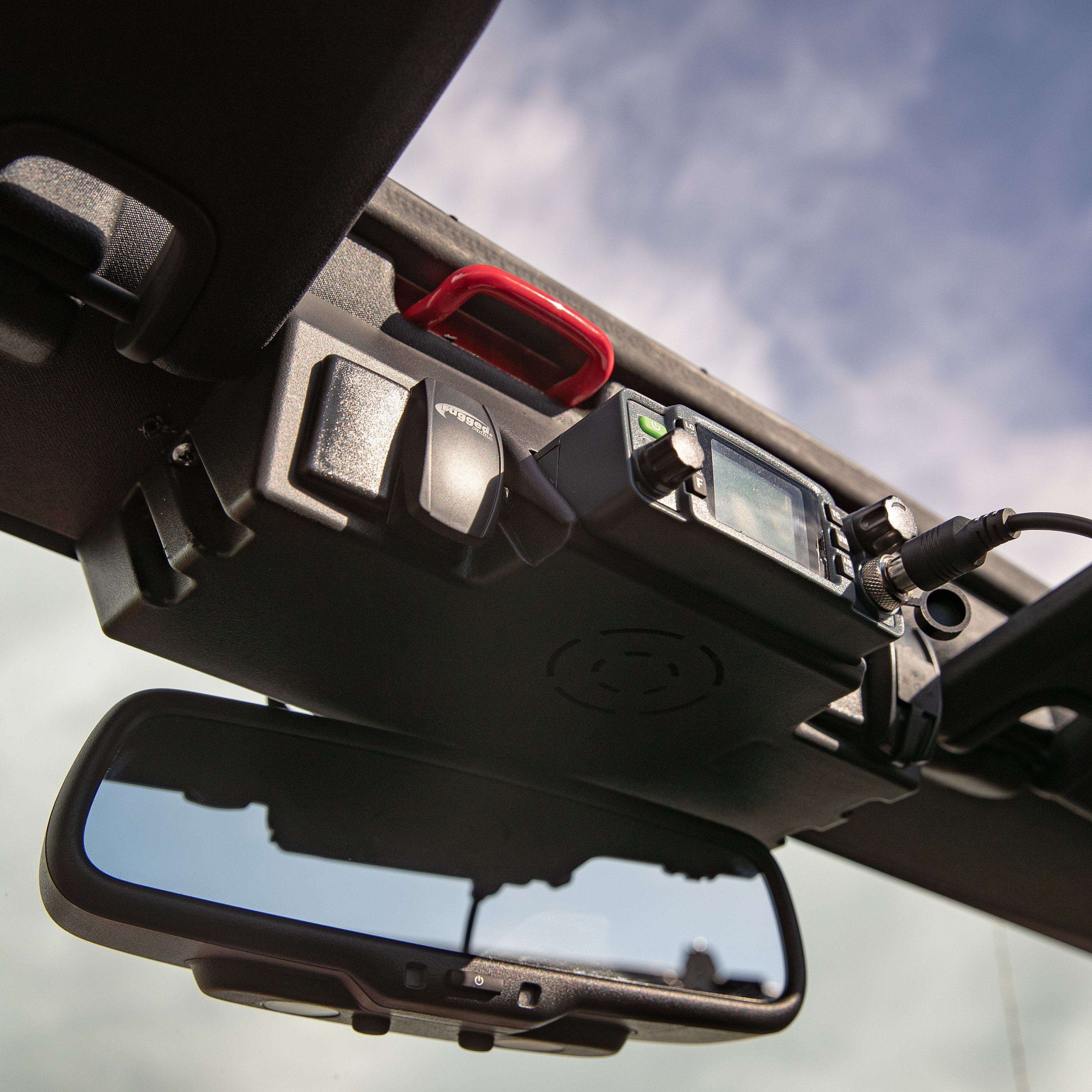 Jeep JK Upper Windshield Radio Mount GMR25 and ABM25 – Rugged Radios