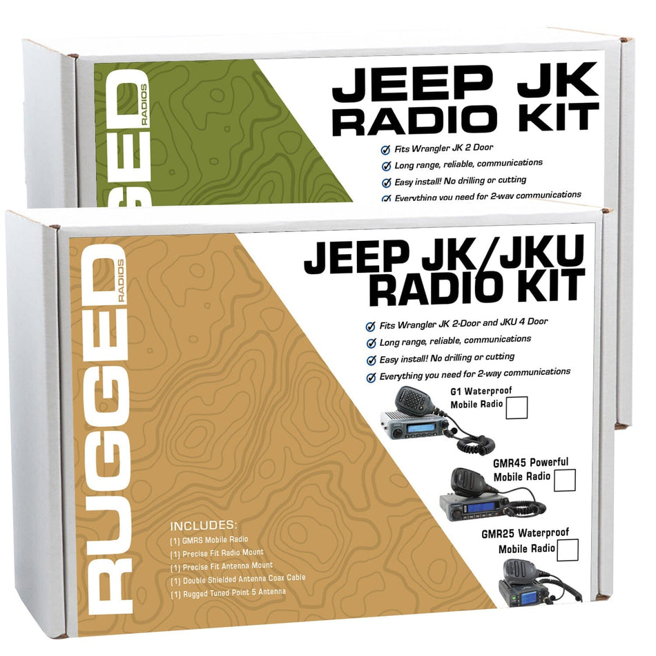 Jeep Two Way Radio Communication Kits and Antenna Mounts – Rugged Radios