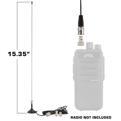 Magnetic Mount Dual Band Antenna for Rugged Handheld Radios R1, RDH-X ...