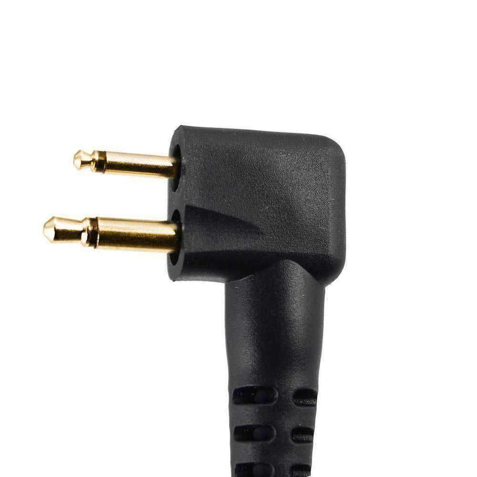 Motorola 2-Pin Handheld Radio - Headset Coil Cord – Rugged Radios