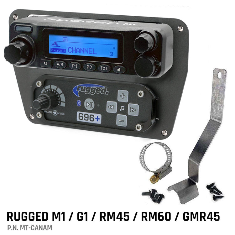 Can-Am Radio and Intercom Mounts – Rugged Radios