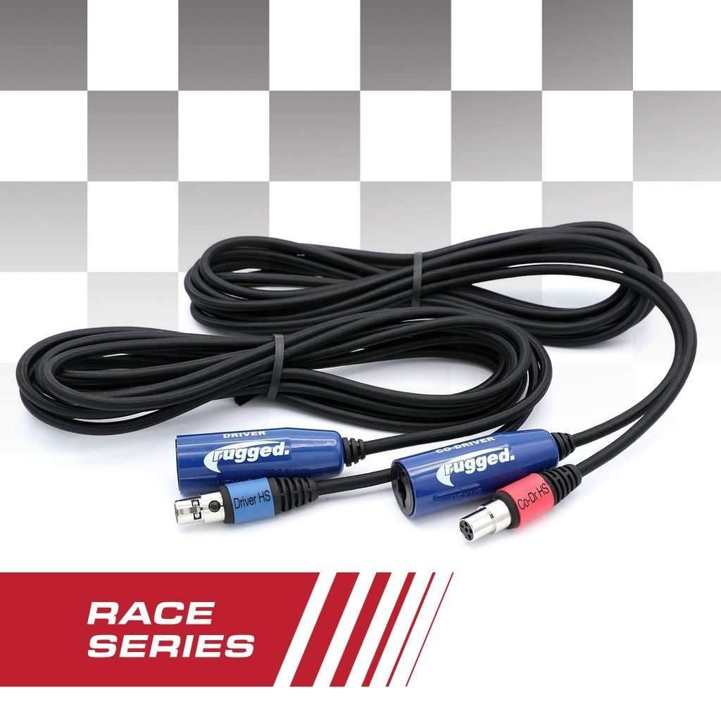 OFFROAD 12' RACE SERIES Straight Cable to Intercom Driver and Co-Drive ...