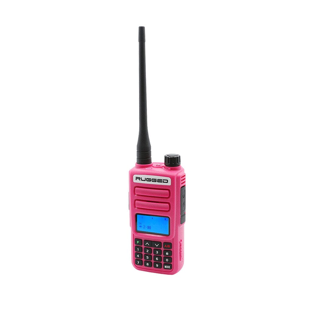 Rugged GMR2 PLUS - GMRS and FRS Two Way Handheld Radio (Pink) – Rugged ...