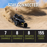 Radio Kit - Pink Rugged G1 ADVENTURE SERIES Waterproof GMRS Mobile Rad ...