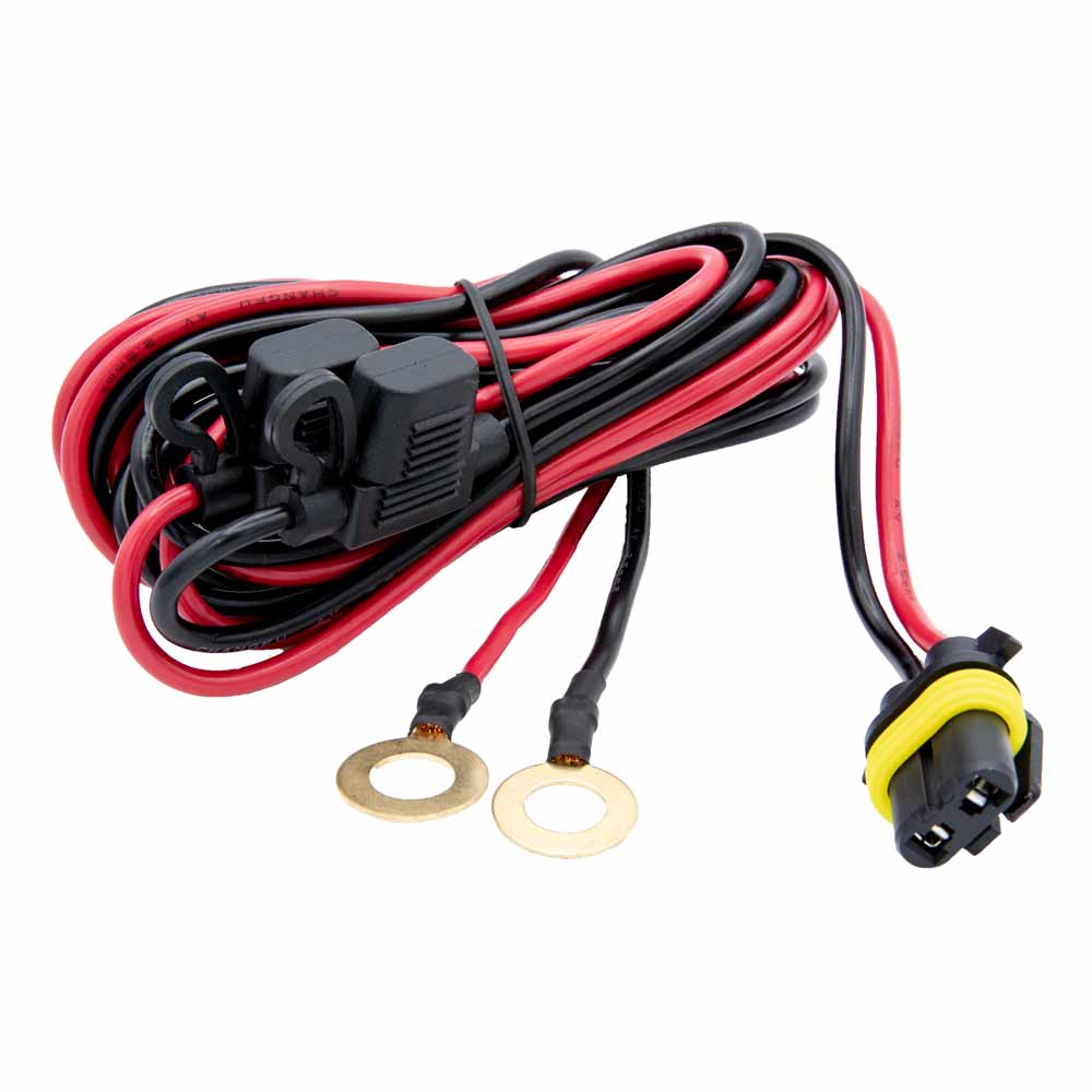 Replacement 8.5' Mobile Radio Power Cable with Waterproof Connector ...