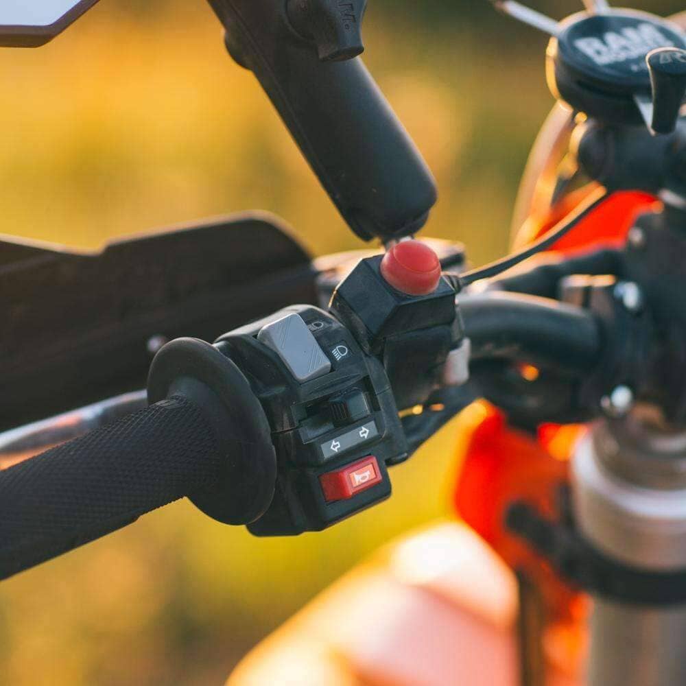 MOTO MAX Complete Motorcycle Communication Kit with Heavy-Duty OFFROAD ...